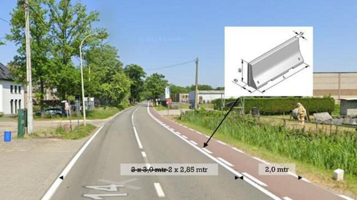 Progressief Malle doet zelf voorstellen om N12 en N14 fietsveiliger te maken | GVA